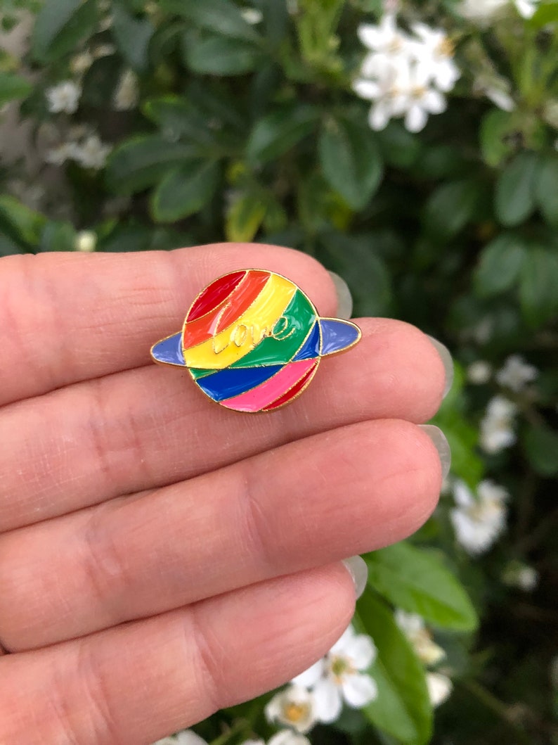 Gay Pride Rainbow Lgbtqi Pride Badge Pin Rainbow Flag Queer Gay Support