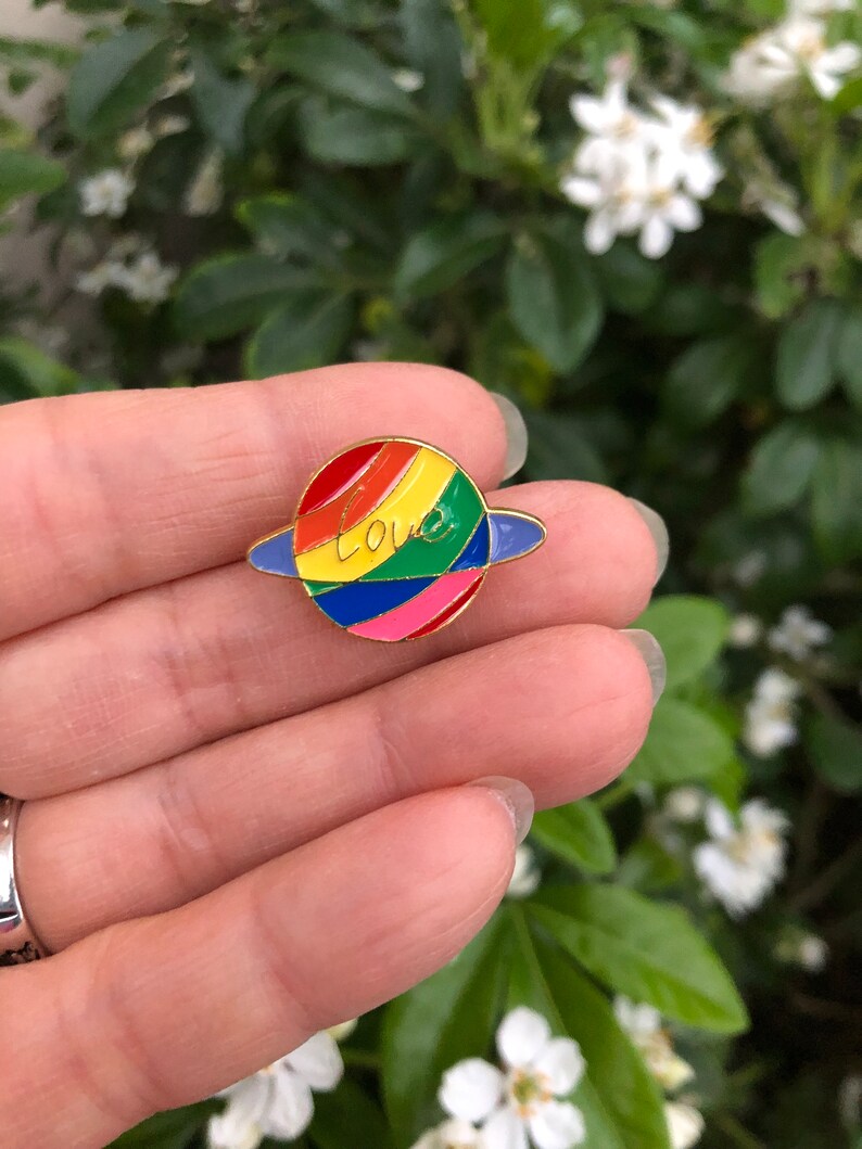 Gay Pride Rainbow Lgbtqi Pride Badge Pin Rainbow Flag Queer Gay Support