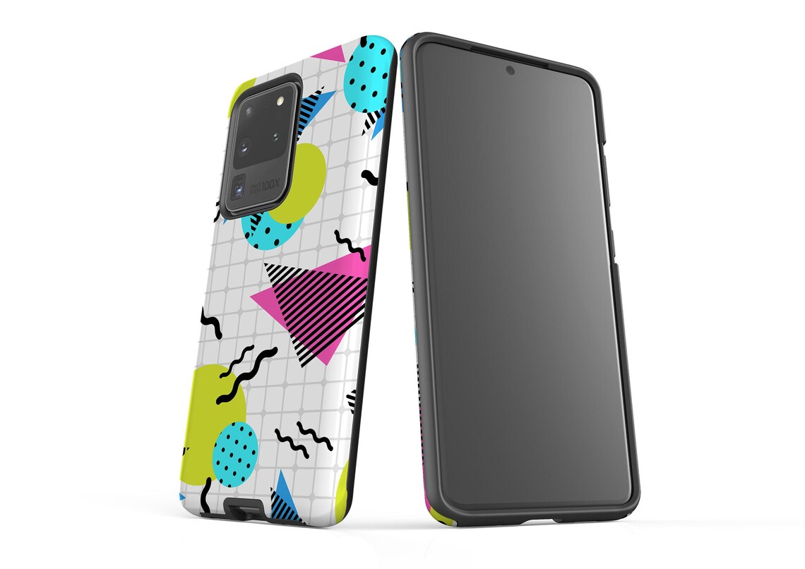 Memphis Style Phone Case: Retro 80s 90s Geometric Pop Art for Iphone ...