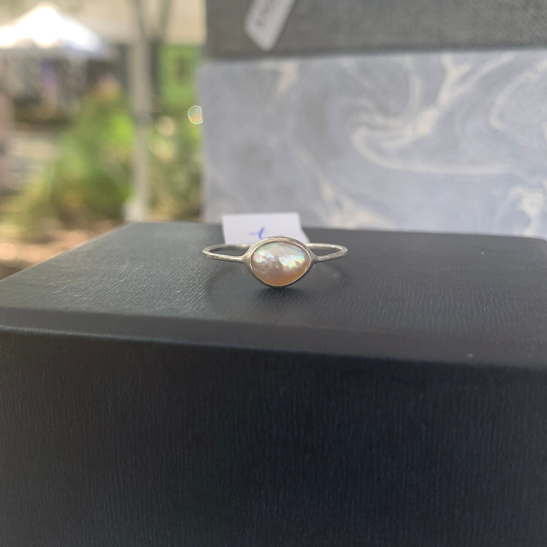 Mermaid Pearl Ring - Etsy