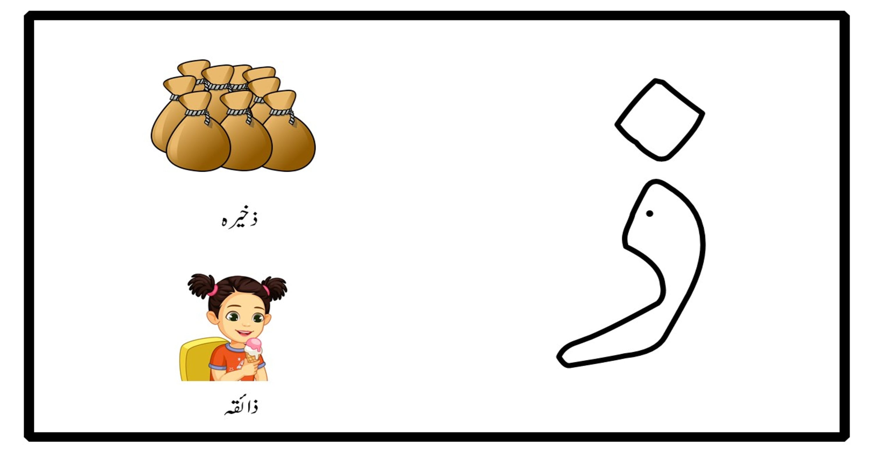 Urdu Alphabet Flashcards - Etsy