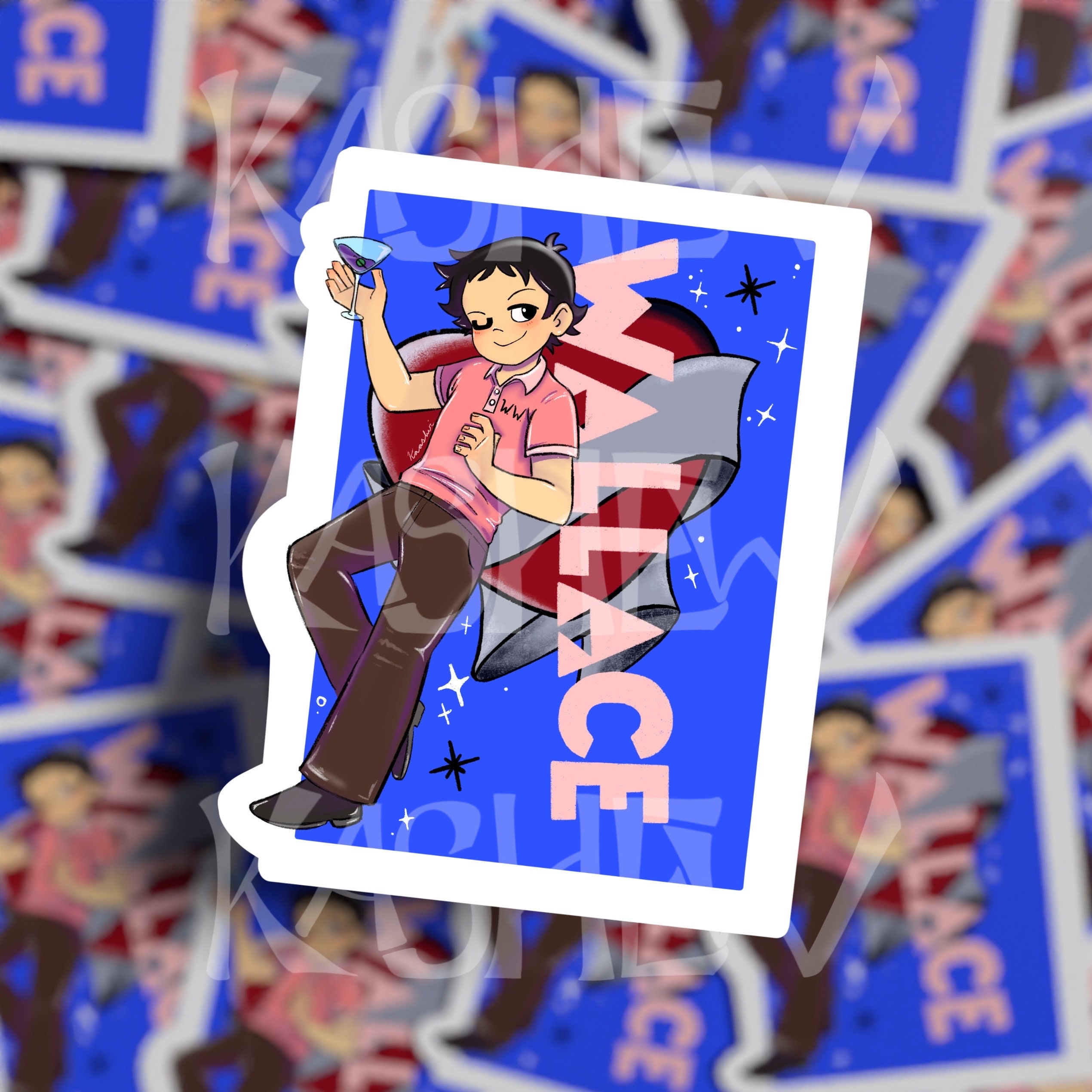 Wallace Vs. the World Sticker - Etsy