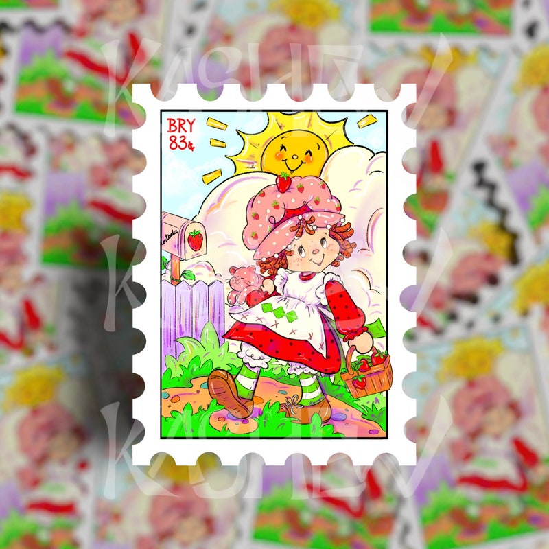 Strawberry Stamp - Etsy