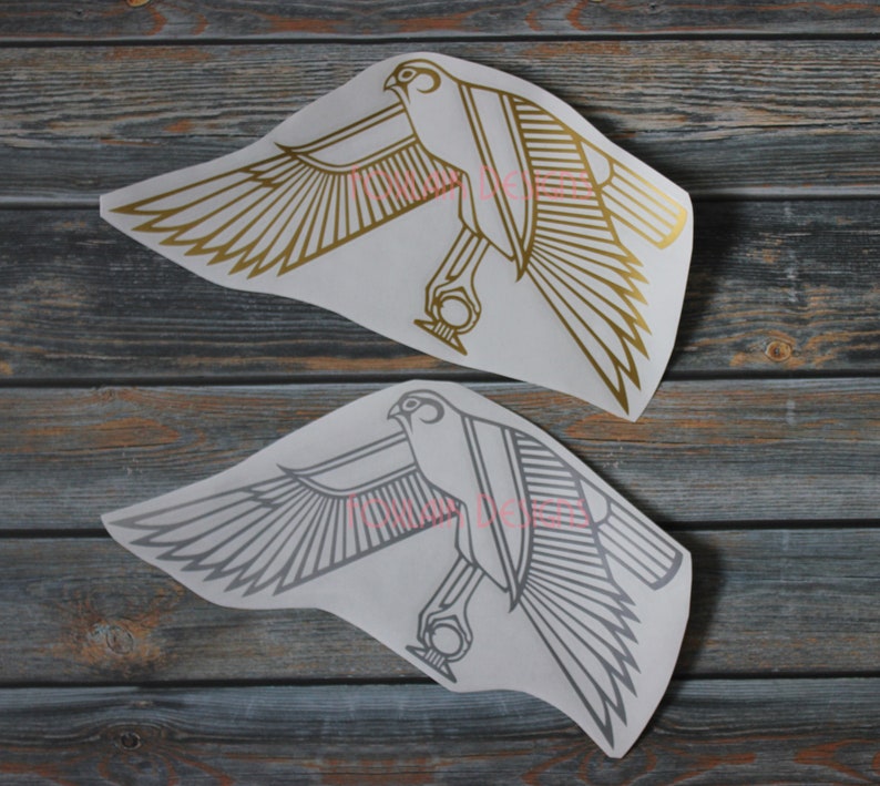 Horus Hawk Falcon Falconry Ancient Egypt Egyptian Raptor Vinyl - Etsy