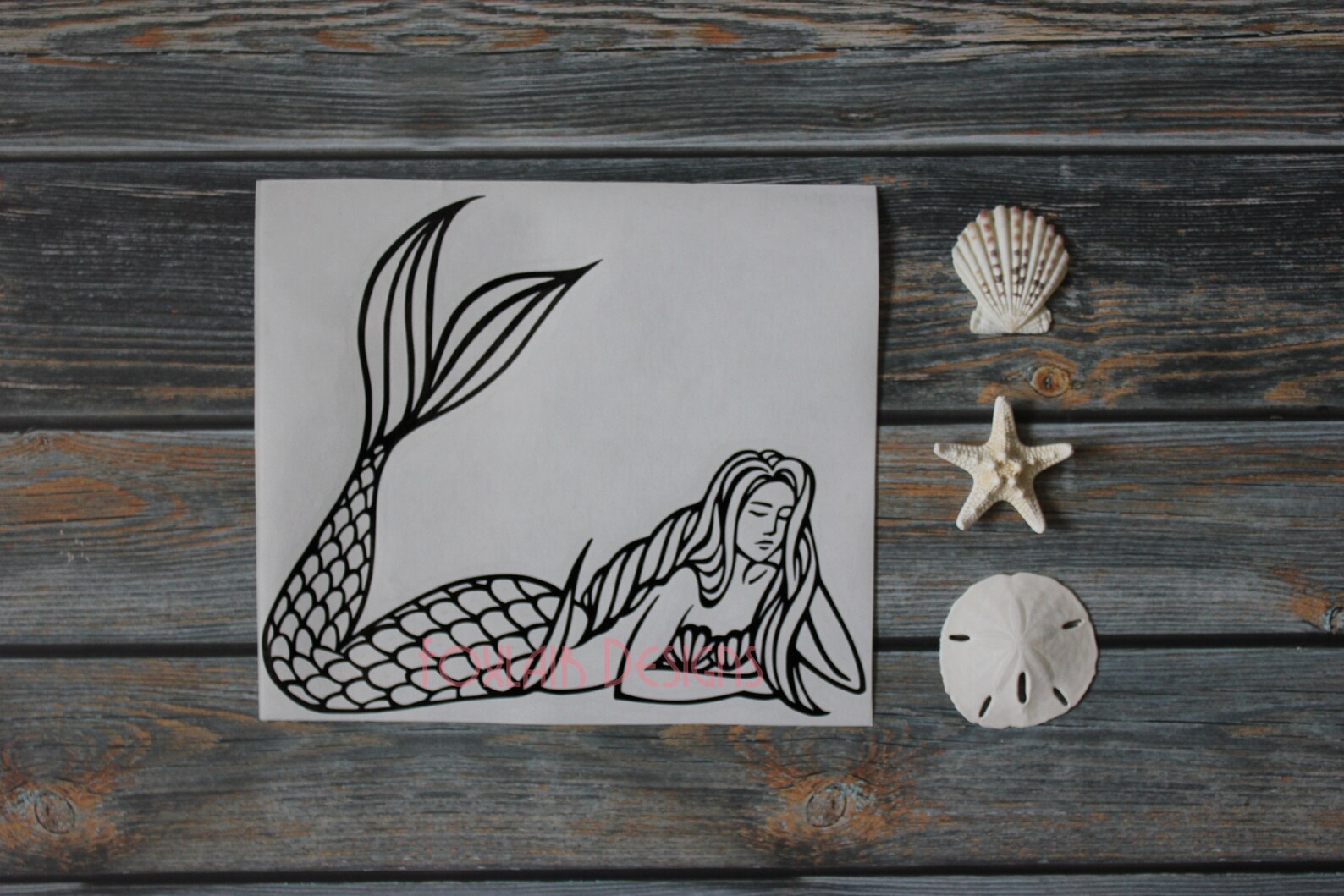 Mermaid Vinyl Decal Bumper Sticker Magic Magical Creature | Etsy