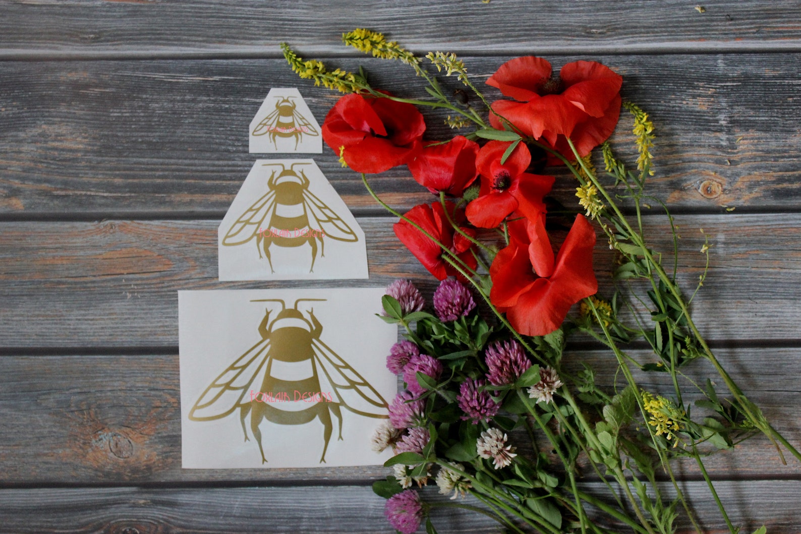 Bumblebee Bee Vinyl Decal Bumper Sticker Honey Bug Insect Buzz - Etsy