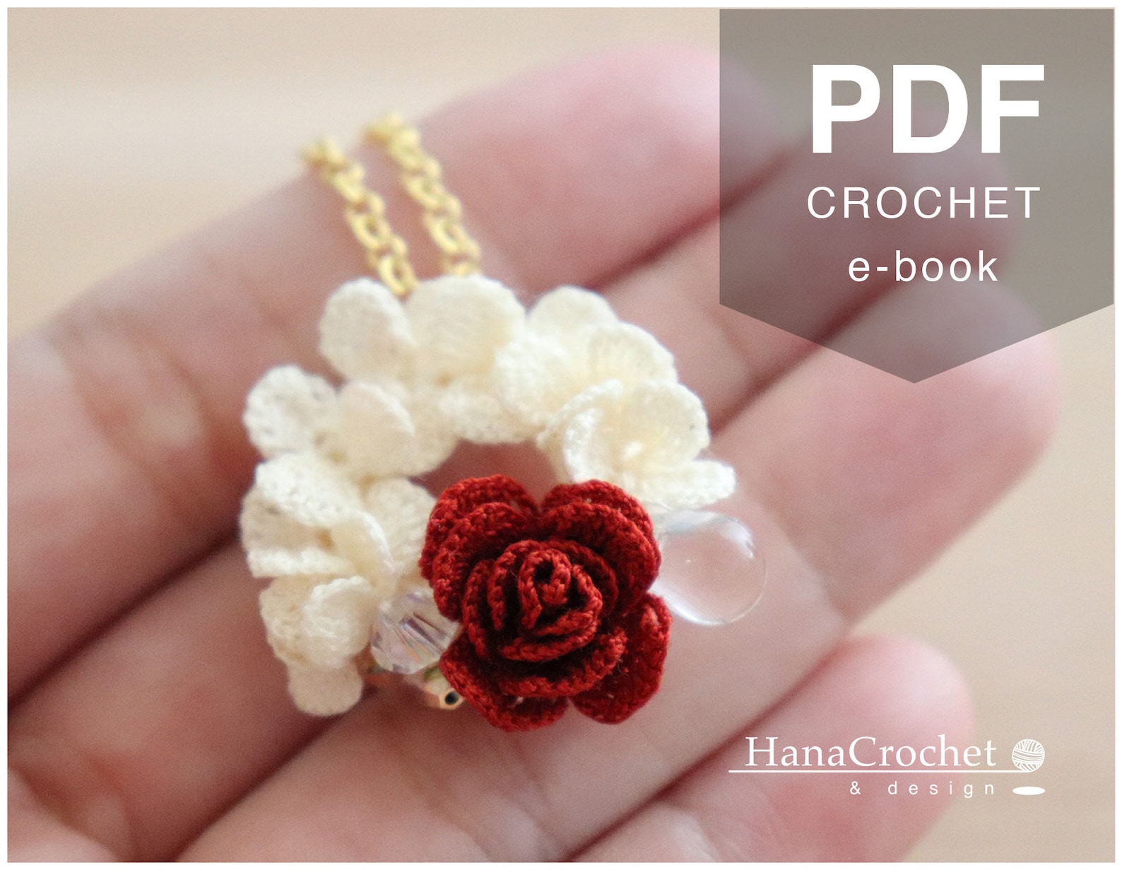 Crochet Jewelry E-book 6 Crochet Jewelry Design With Diagram - Etsy