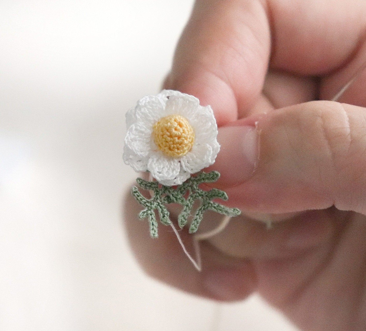 Crochet Daisy Flower Pattern Crochet Tutorial How to Make - Etsy