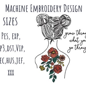 Line Art Machine Embroidery Design for Machine Embroidery - Etsy