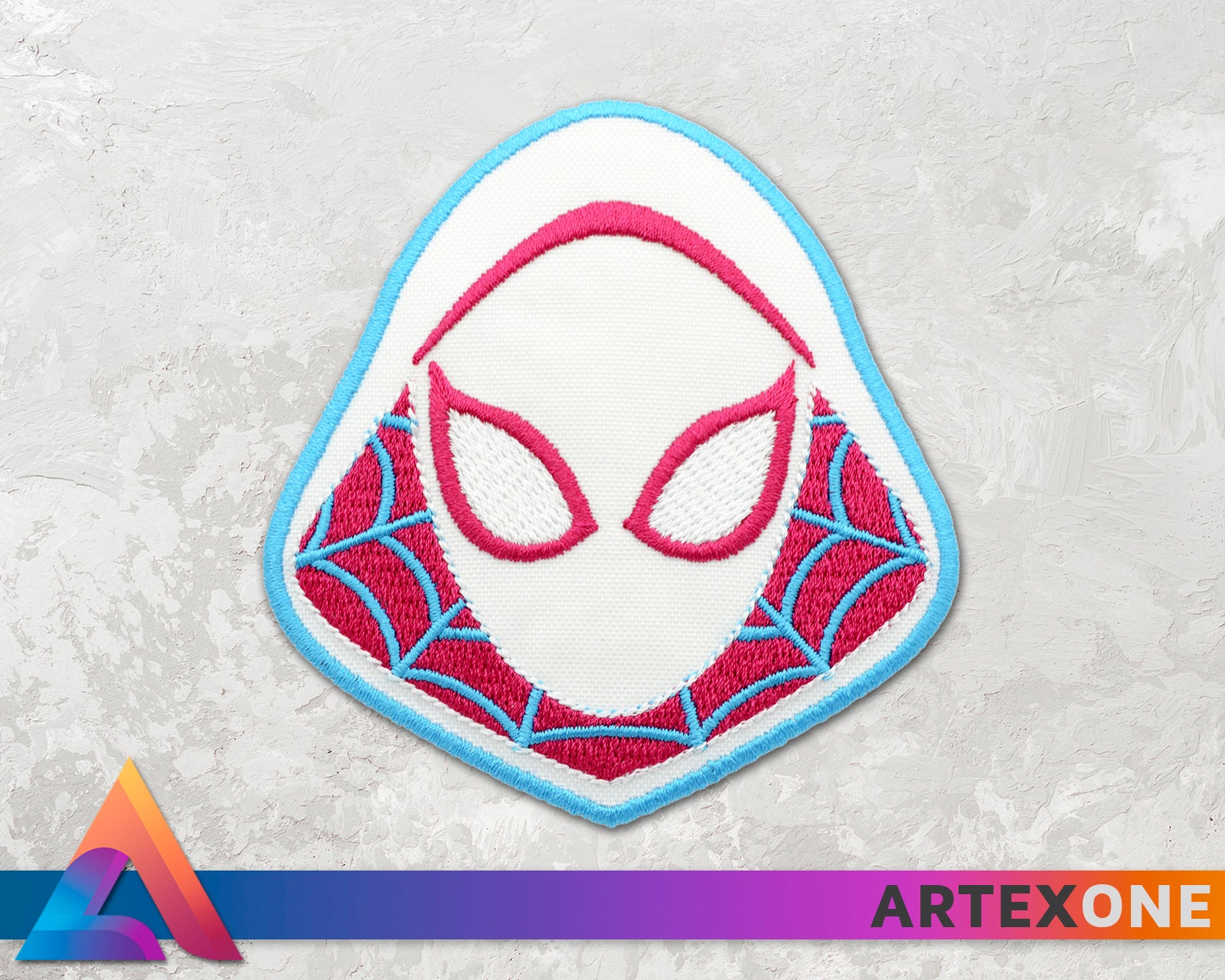 Spider-gwen Gwen Stacy Logo Emblem Iron-on Embroidered Patch - Etsy Canada