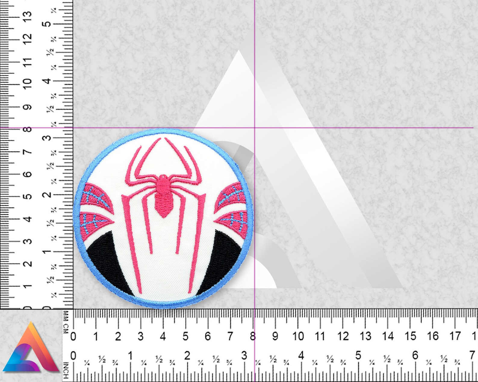 Spider-gwen Gwenom Chest Logo Embroidered Iron-on Patch, Cosplay (iron ...