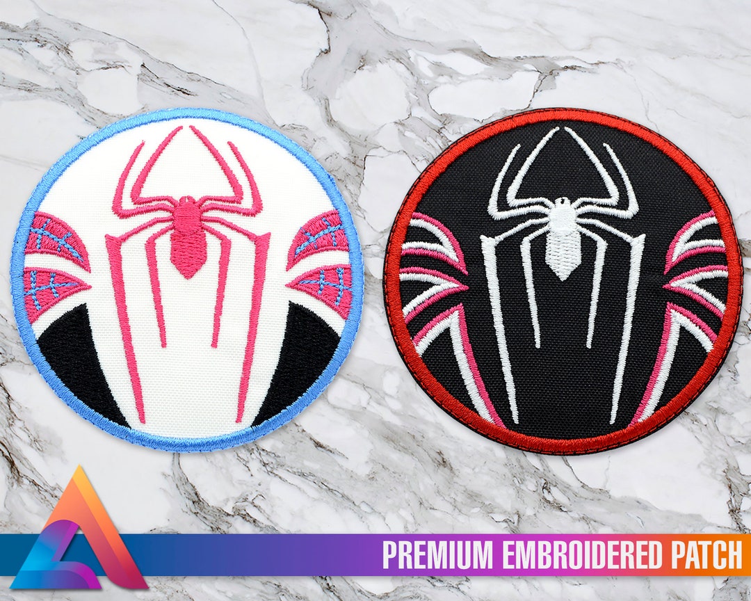 Spider-gwen Gwenom Chest Logo Embroidered Iron-on Patch, Cosplay (iron ...