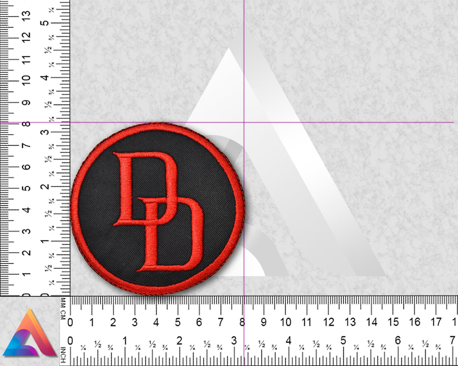 Daredevil Matt Murdock Iron-on Sew-on Embroidered Patch | Etsy