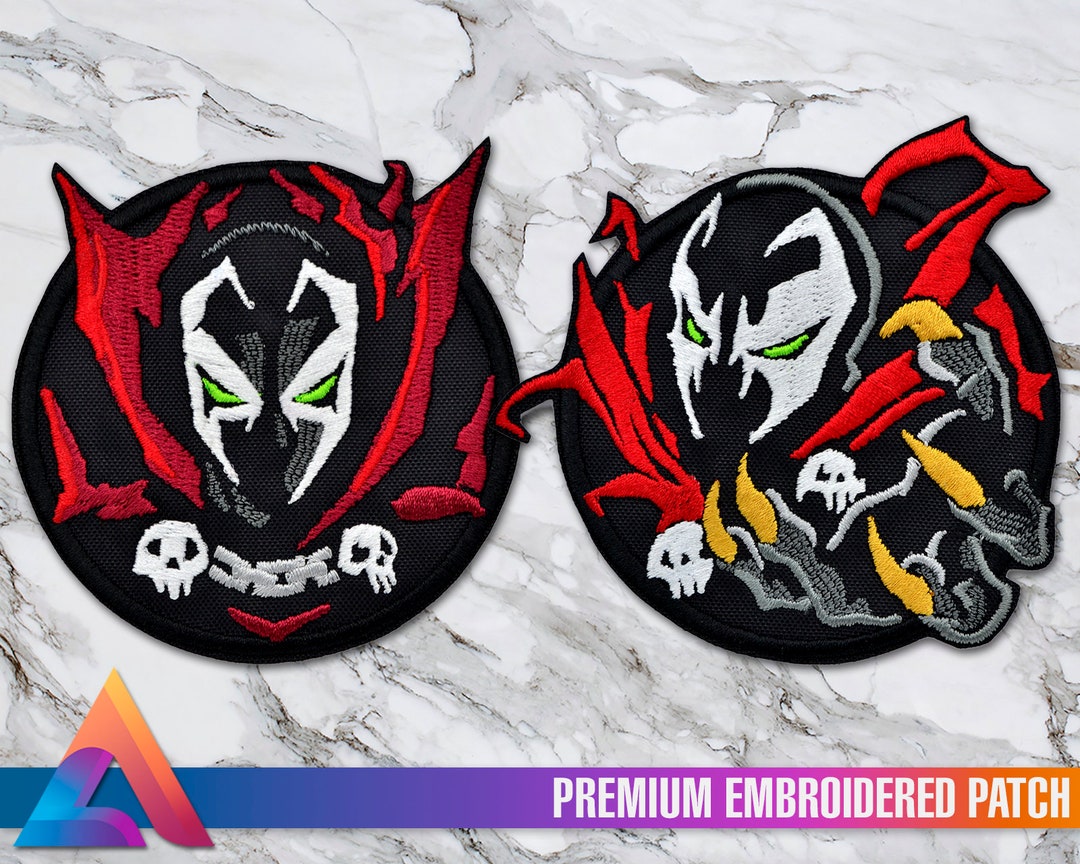 Classic Spawned Embroidered Airsoft Velcro Iron-on Patch - Spawn Comics ...