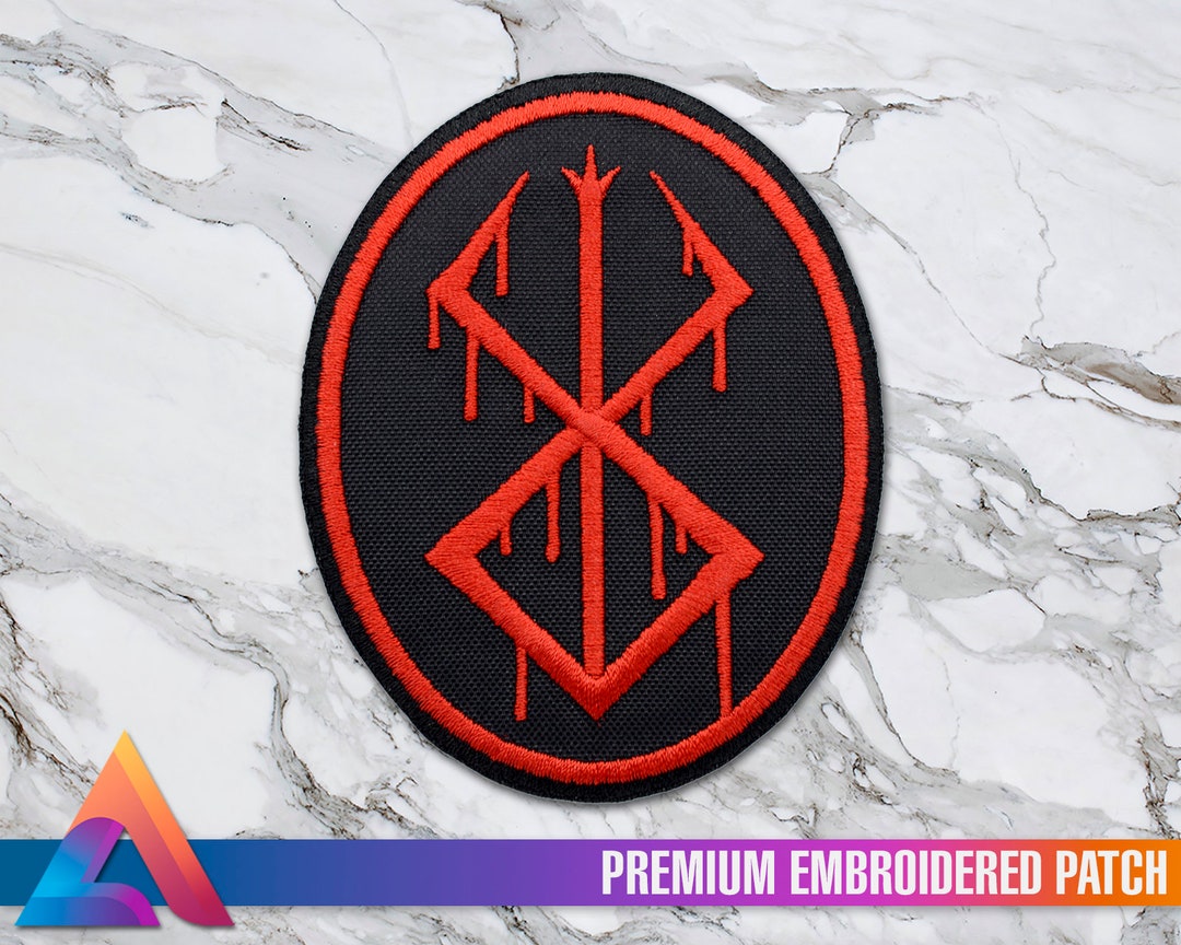 Brand of Sacrifice Emblem Logo Iron-on Embroidered Patch, Custom ...