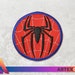 Spider-man Spider Logo Chest Iron-on Embroidered Patch, Custom Patch ...