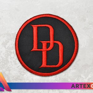 Daredevil Matt Murdock Iron-on - Sew-on Embroidered Patch, Custom Patch ...