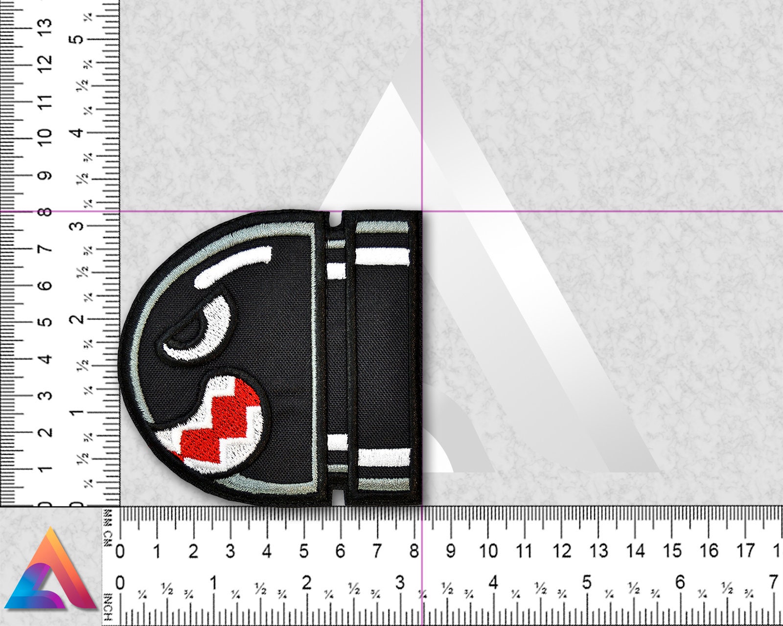 Big Bullet Bill Super Mario World Iron-on Embroidered Patch, Patches ...