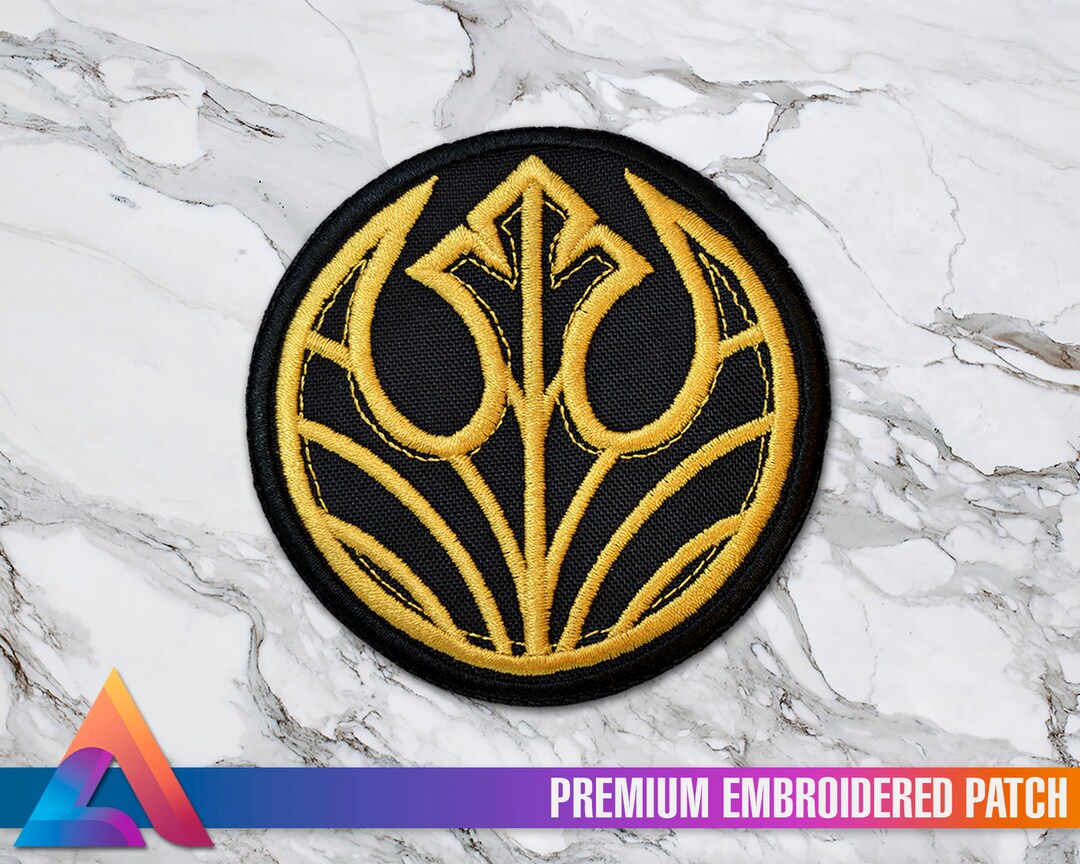 Rebel Golden Emblem Iron-on Embroidered Patch, Jedi, Patches, Pins, Costume, Cosplay - Etsy