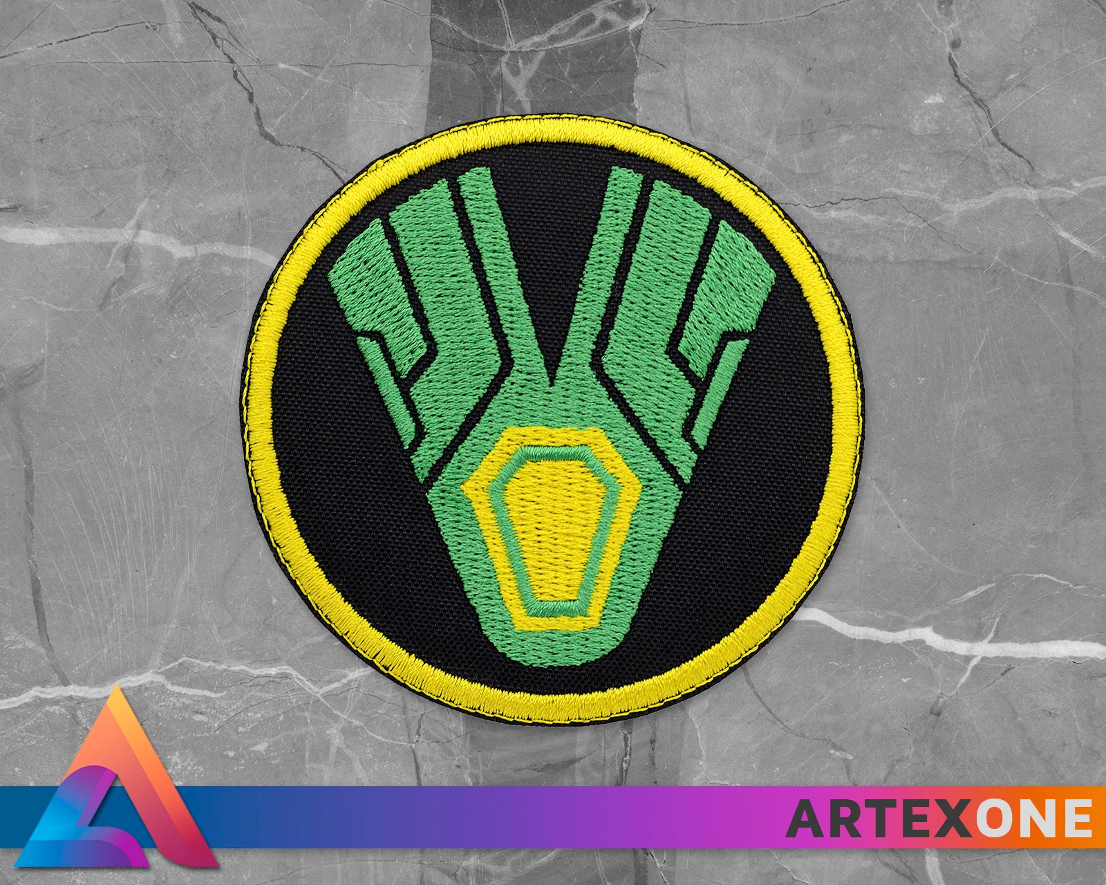 The Vision Logo Emblem Iron-on Embroidered Patch Wandavision - Etsy