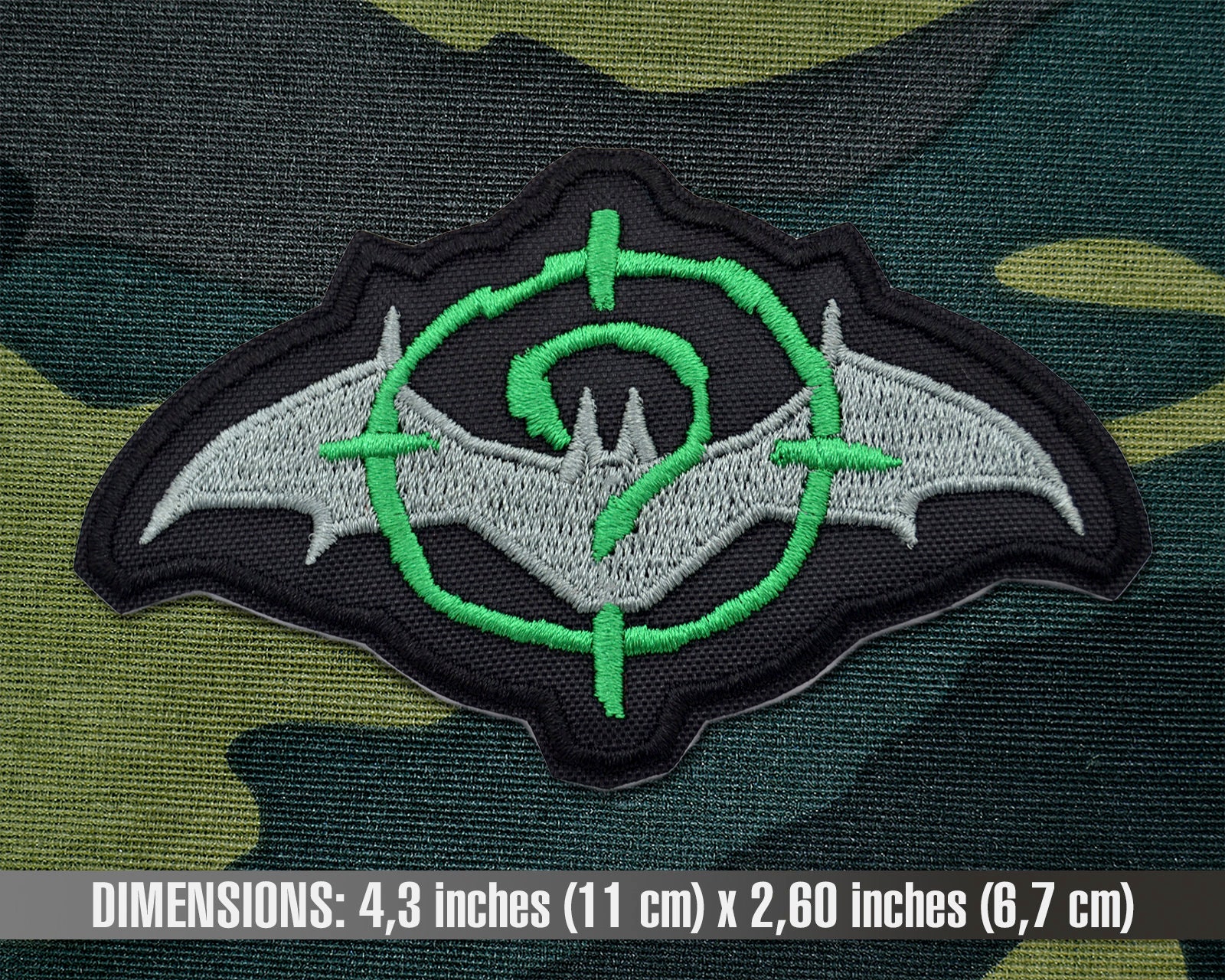 The Bat and the Question Emblem Logo Batarang Iron-on - Etsy UK