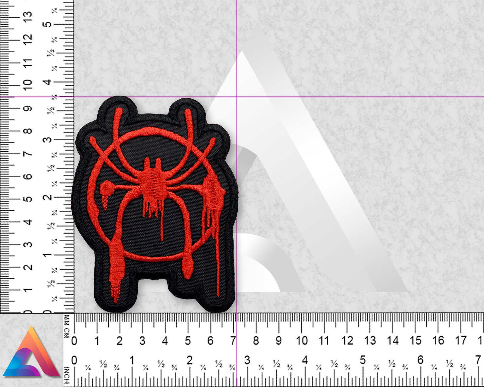 Spider-man Miles Morales Graffiti Chest Emblem Embroidered | Etsy