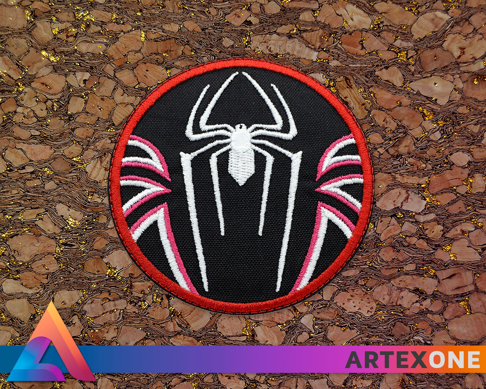 Spider-gwen Gwenom Chest Logo Embroidered Iron-on Patch, Cosplay (iron ...