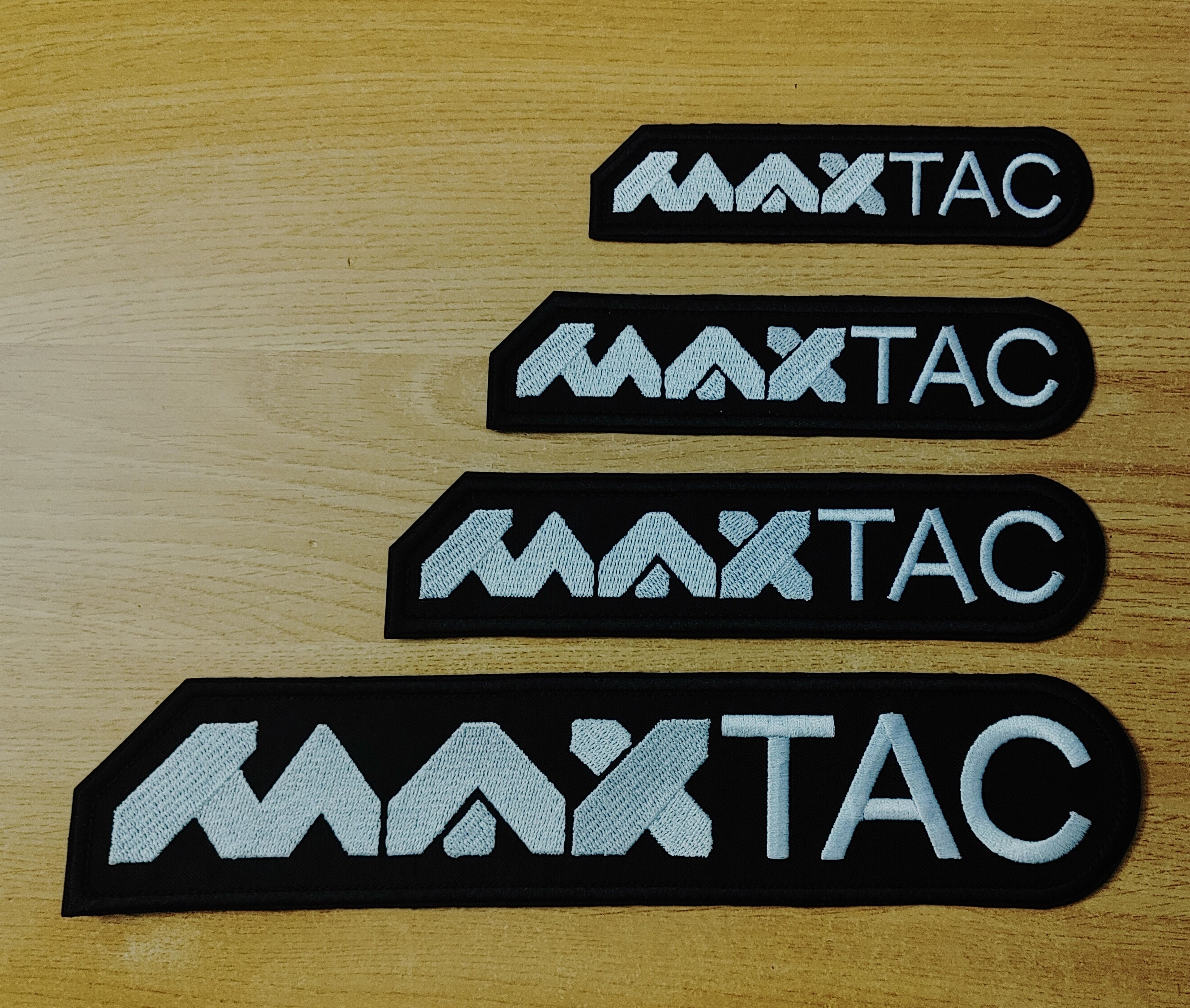 MAX-TAC Maximum Force Tactical Division - Embroidered Iron-on Patch ...