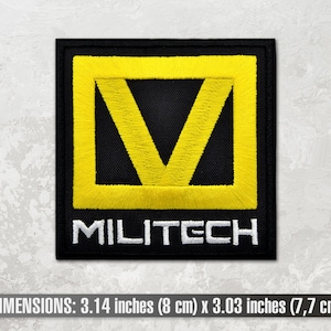 Cyberpunk Corp Militech - Embroidered Iron-on Patch - Cyberpunk ...