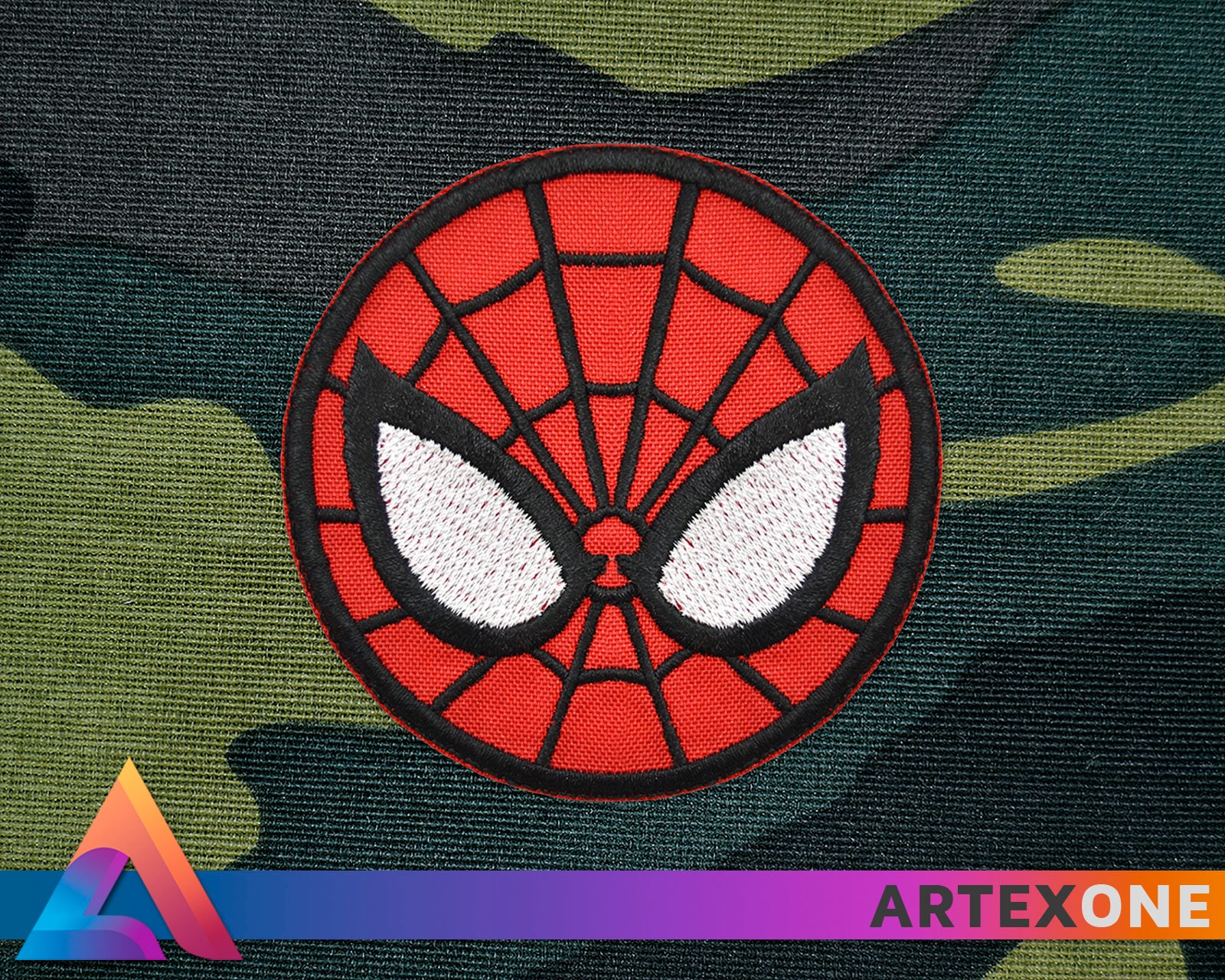 Spider-man Classic Peter Parker Iron-on Embroidered Patch - Etsy
