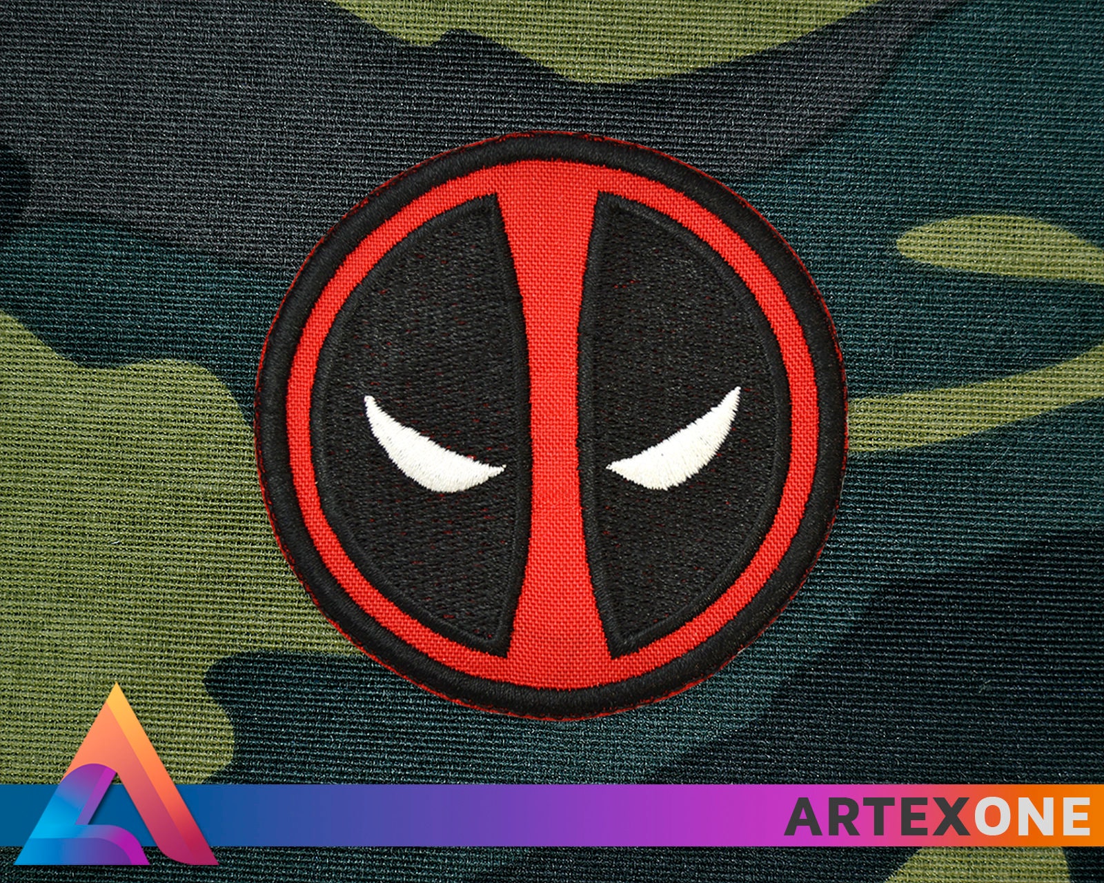 Deadpool Logo Embroidered Patch, Cosplay X-men (iron-on or Hook ...