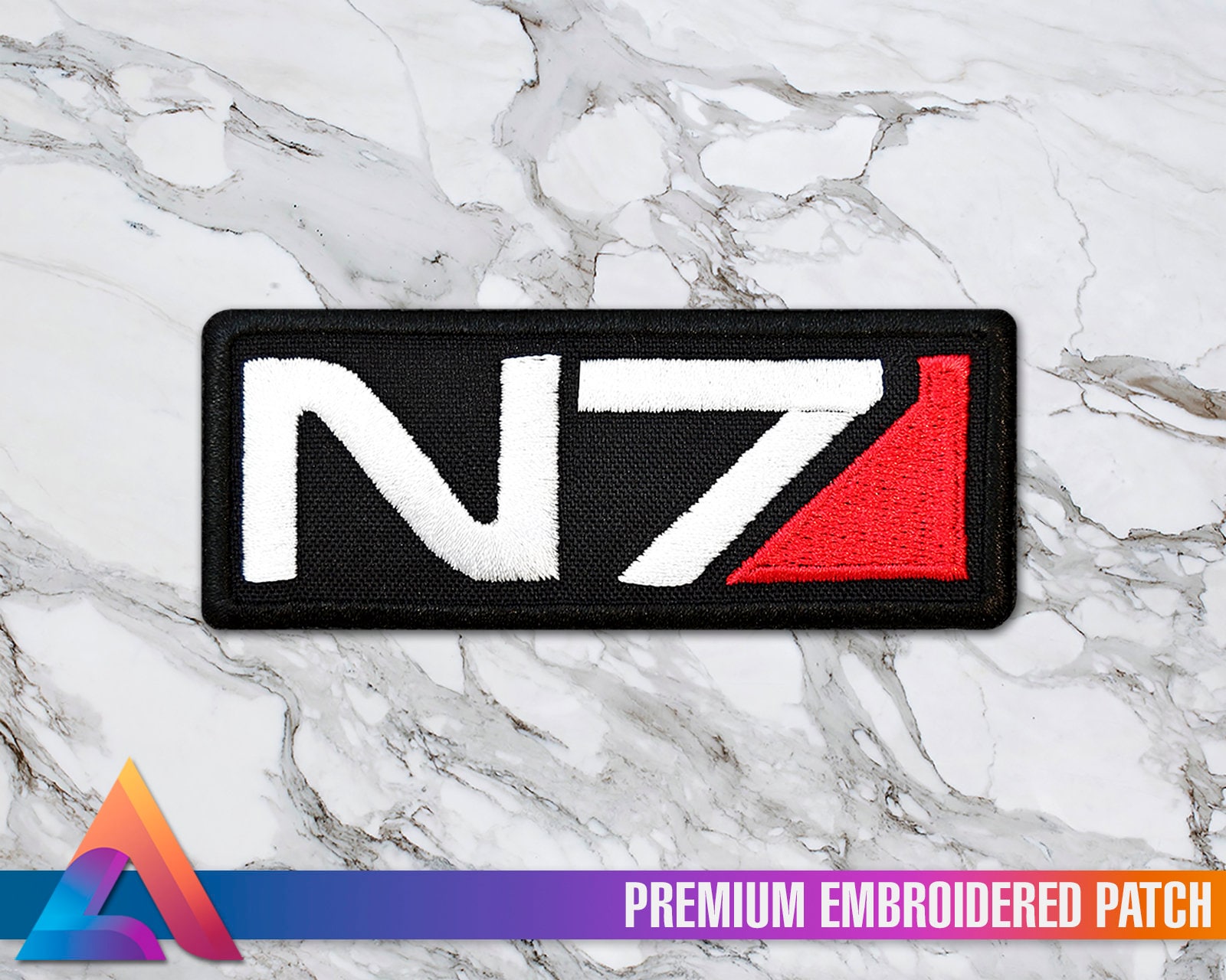 Mass Effect N7 Armor Emblem Commander Shepard Iron-on - Etsy UK
