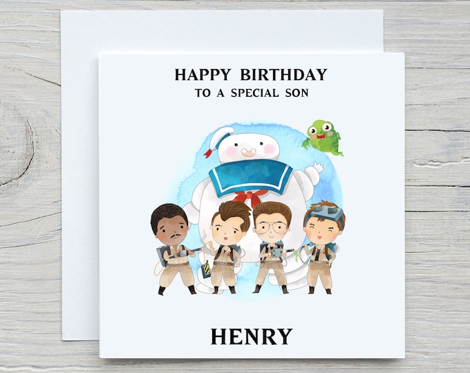 Ghostbusters Greeting Card - Etsy UK
