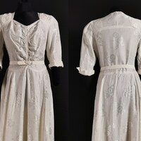 RARE Antique Chanel Style 1910s / WW1 Era Silk Sport Suit / Tennis ...