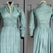 Interesting Vintage 1930s / 1940s Victorian Style Silk Day Dress - Etsy