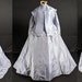 Stunning Victorian Antique Fashion 1860s Four Piece Lilac Silk ...
