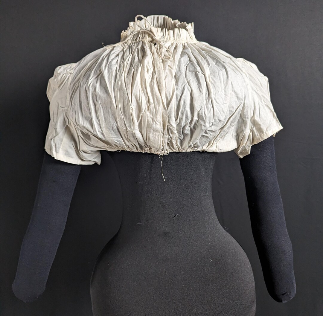 RARE Regency / Georgian Antique Fashion Chemisette / Under Bodice 1790s ...