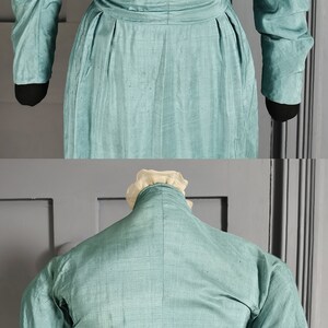 Interesting Vintage 1930s / 1940s Victorian Style Silk Day Dress - Etsy