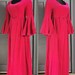Vibrant Vintage 1960s Medieval Style Pink Velvet Evening Dress - Clive ...