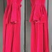 Vibrant Vintage 1960s Medieval Style Pink Velvet Evening Dress - Clive ...