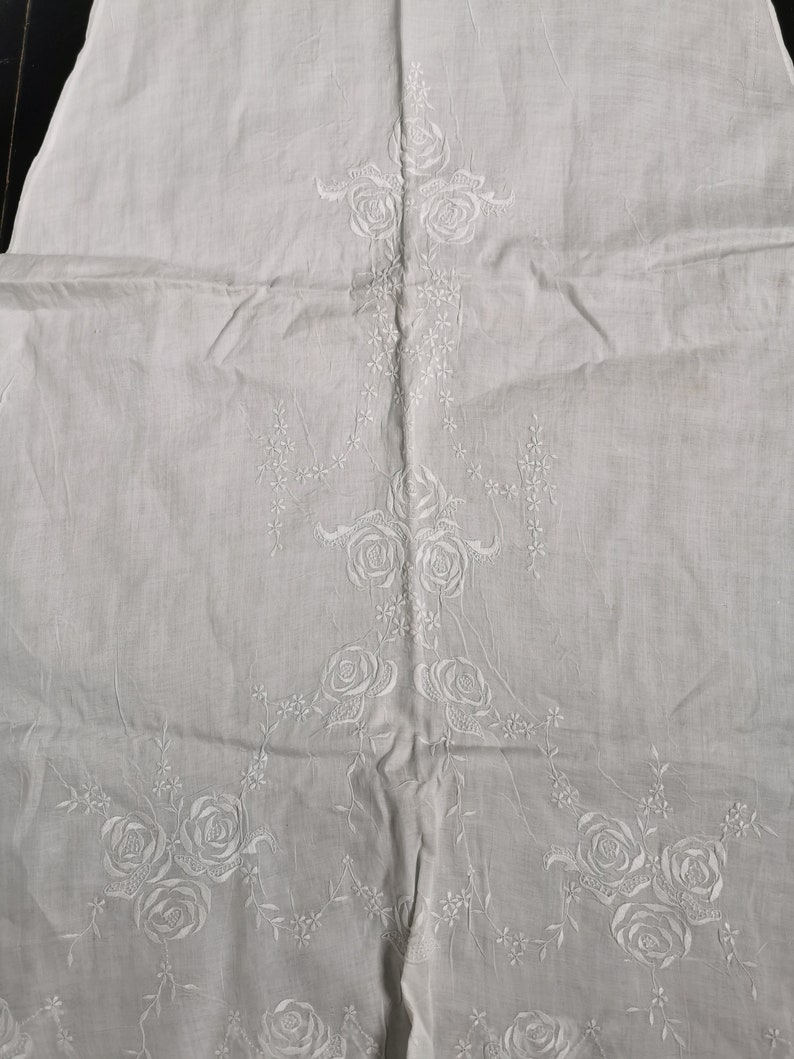Interesting Antique 19th / Early 20th Century Embroidered Christening Gown / Baby Dress - Etsy UK