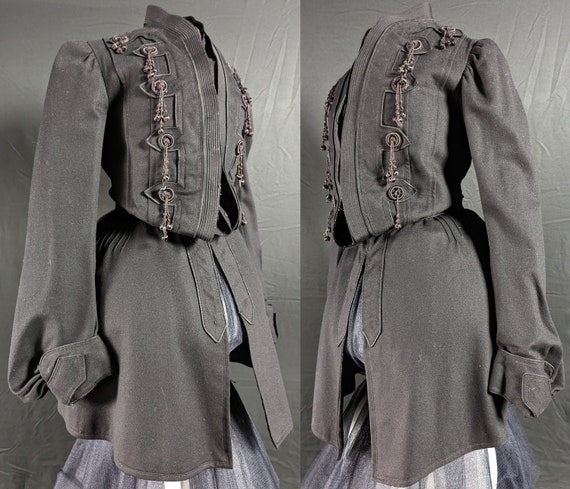 Smart Edwardian Antique Fashion Early 1900s Military … - Gem