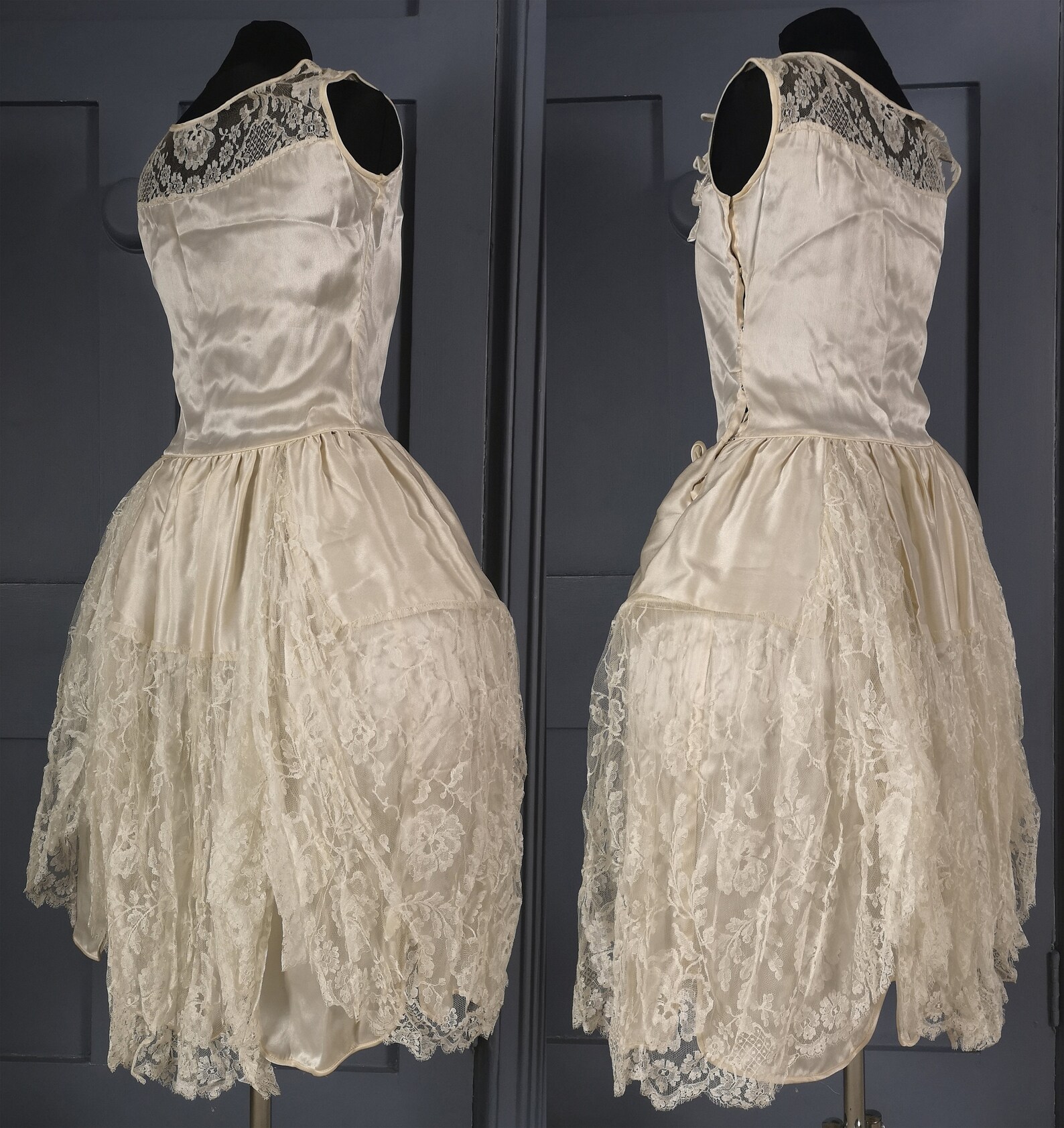 RARE & Exquisite Antique / Vintage 1920s ' Robe De Style ' Wedding ...