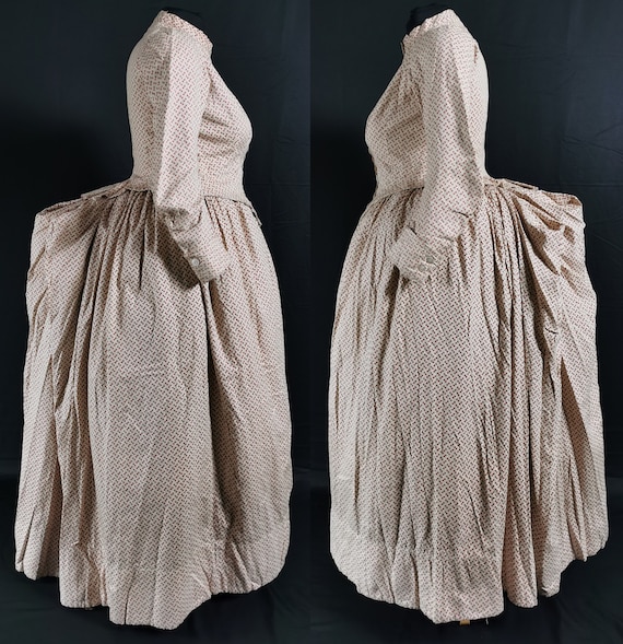 RARE Victorian Antique 1880s Every Day Bustle Dress -… - Gem