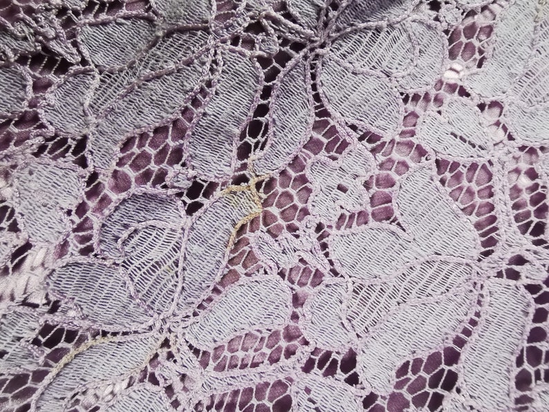 Smart Vintage Fashion 1950s Purple Lace Cocktail Dress - Etsy