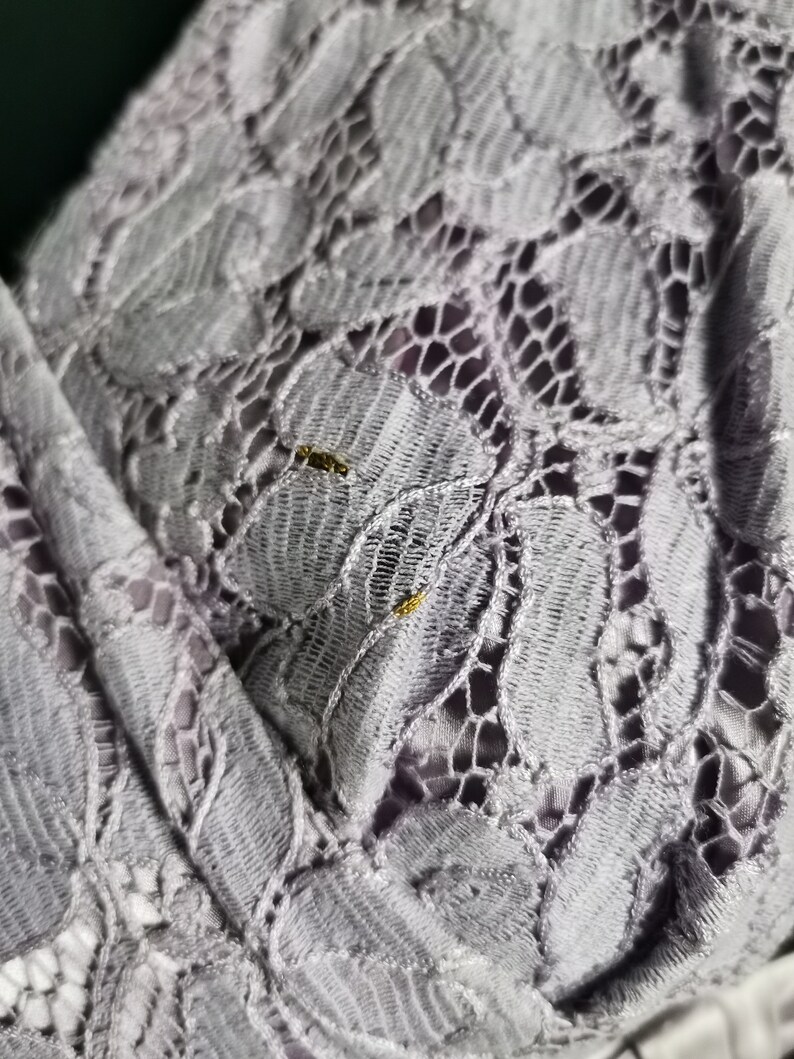 Smart Vintage Fashion 1950s Purple Lace Cocktail Dress - Etsy