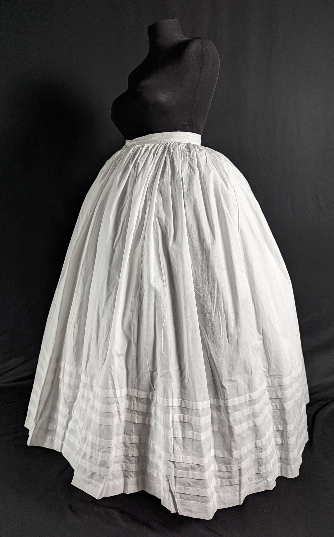 Antique Fashion Victorian C. 1860s Crinoline Era Petticoat - Etsy