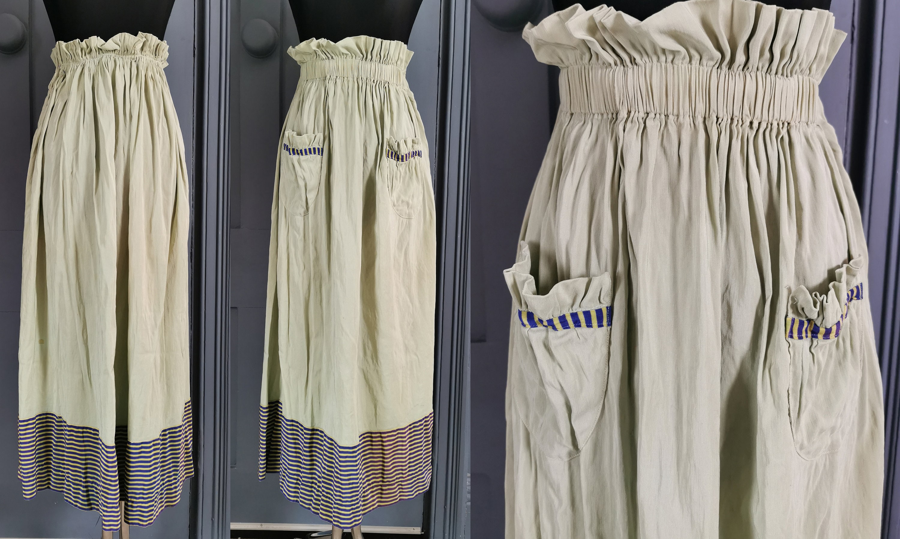 RARE Antique Chanel Style 1910s / WW1 Era Silk Sport Suit / Tennis ...