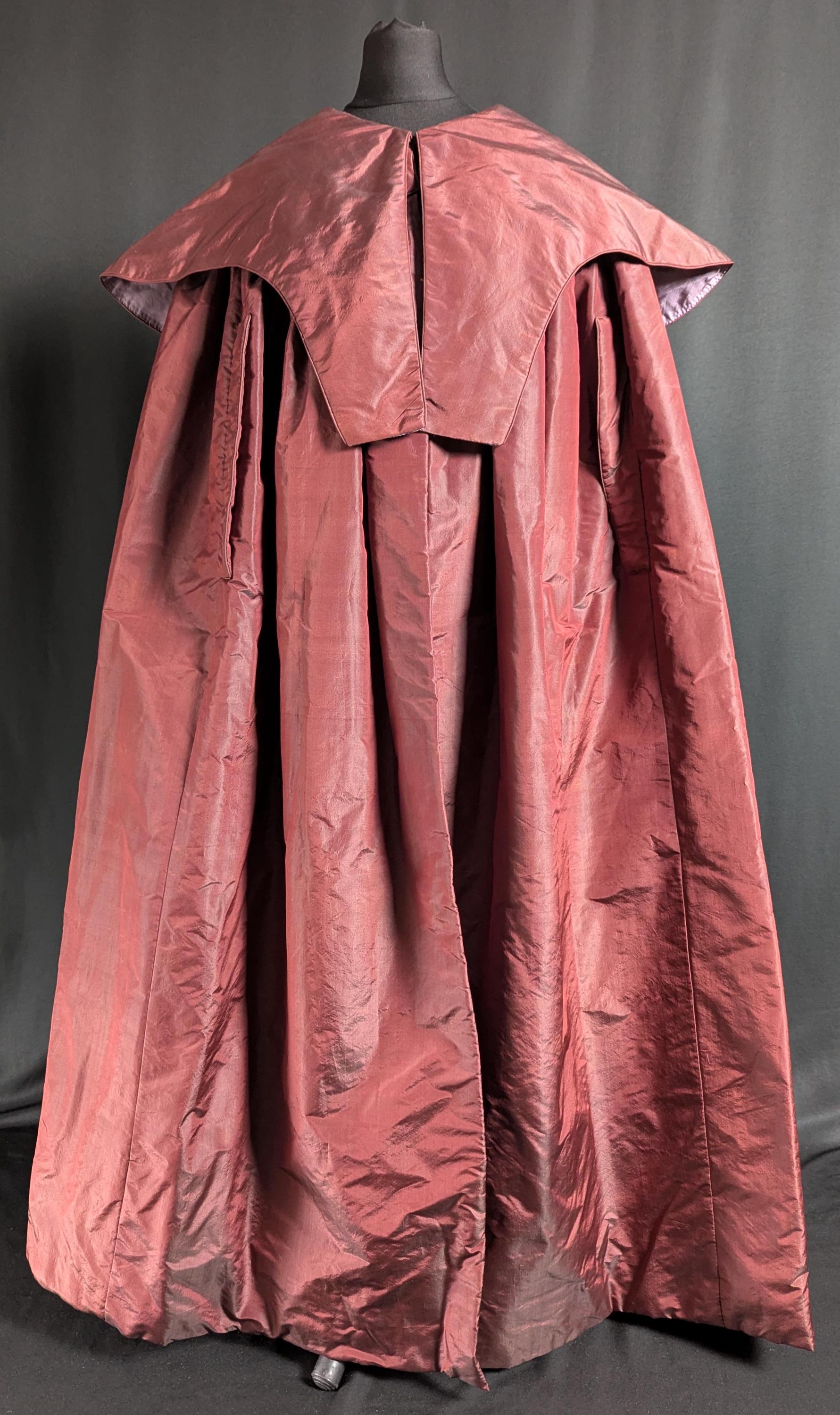 RARE Museum Quality Regency / Early Victorian 1820s / 1830s Silk Cloak ...