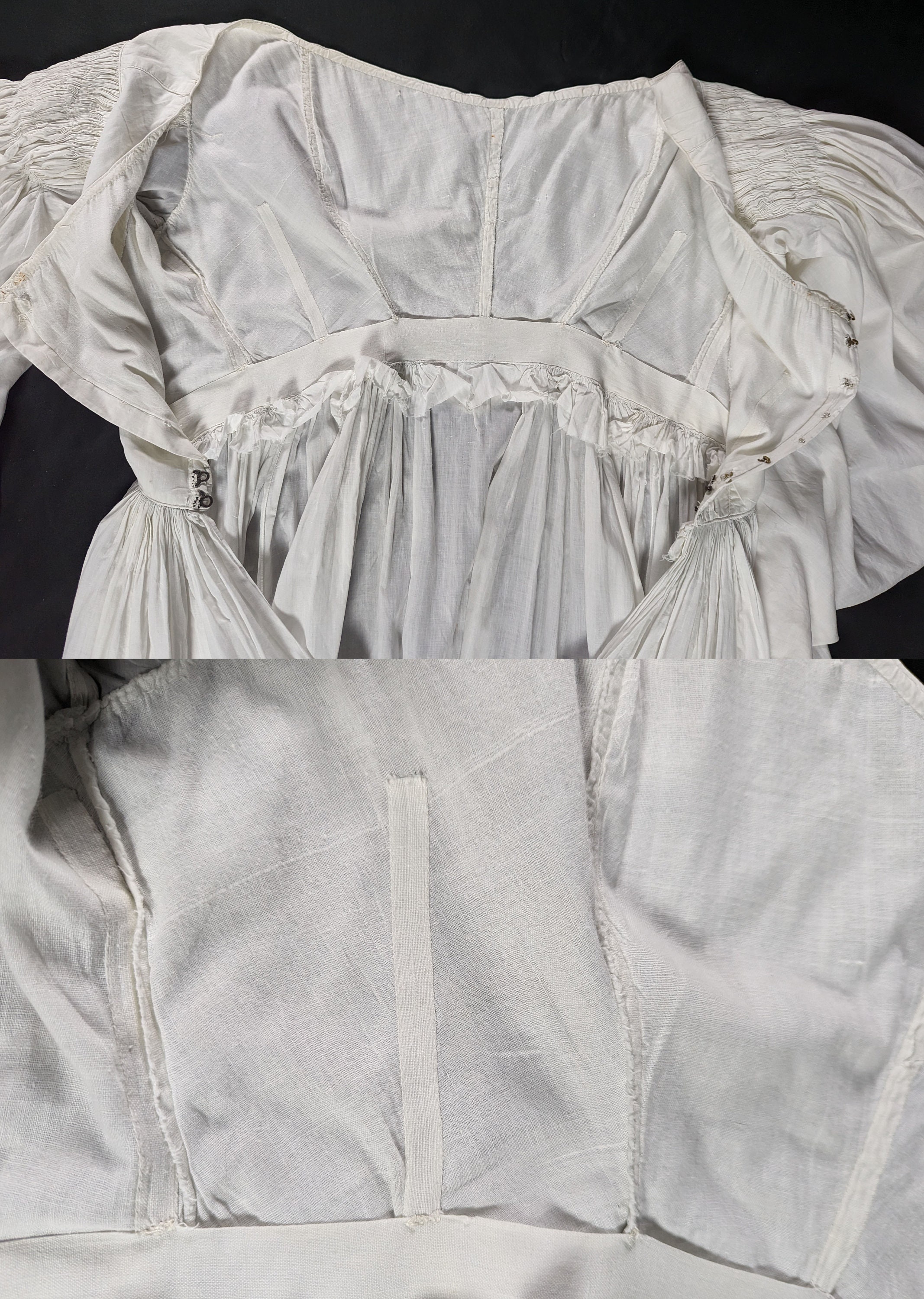 Exquisite Pre Victorian Antique Fashion 1830s Gigot Exquisite Pre Victorian Antique Fashion 1830s Gigot